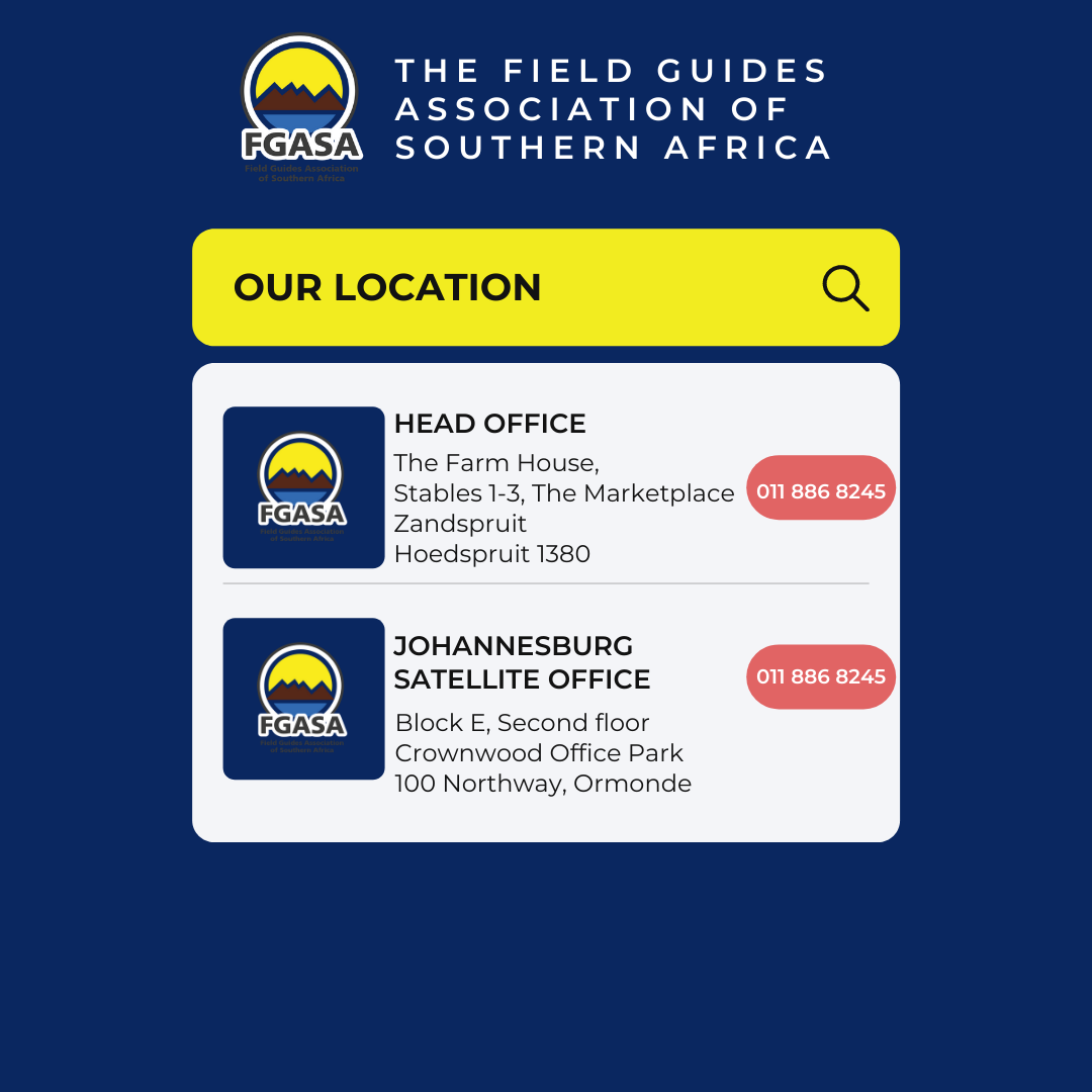 FGASA head office is in the “Hoed” – FGASA