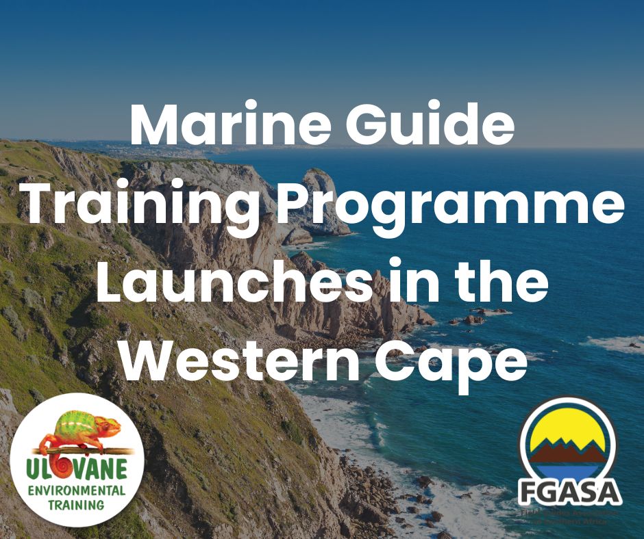 Western Cape Government Launches Marine Guide Training Program in ...